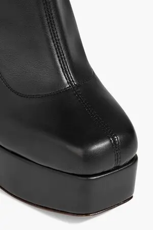GIUSEPPE ZANOTTI Aureliee Stretch-leather Platform Sock Boots