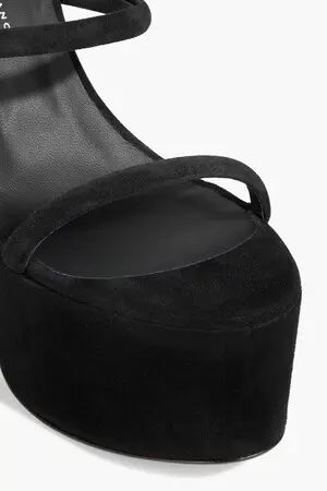 GIUSEPPE ZANOTTI Gzaida Suede Platform Sandals
