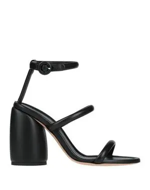Women's Leather Heeled Sandals