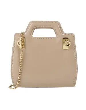 FERRAGAMO Wanda Micro Handbag - Beige