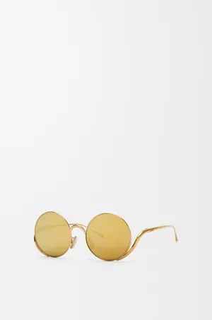 Loewe Island Sunglasses - Gold