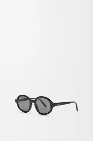 Loewe Delta Slim Sunglasses - Black