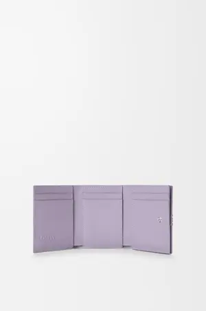 Pebbled Leather Trifold Wallets