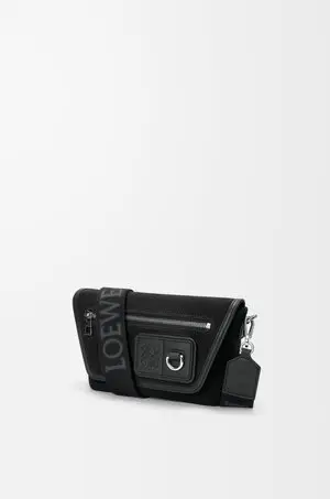 Loewe Mini Flex Messenger - Black