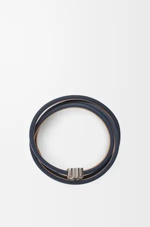 Loewe Anagram Bombé Twist Bracelet - Deep Navy