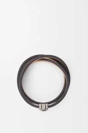 Loewe Anagram Bombé Twist Bracelet - Slate