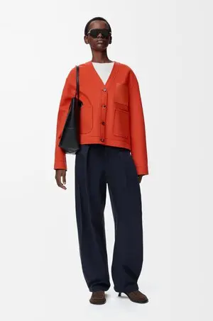 Loewe V Neck Cardigans For Women