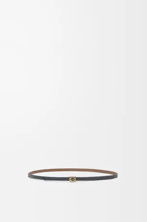 Loewe Reversible Anagram Bombé Belt - Mocha/slate