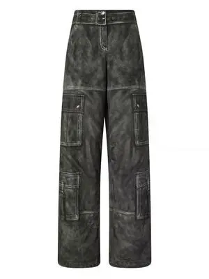 Pinko Distressed Straight Trousers