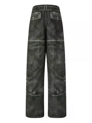 Pinko Distressed Straight Trousers