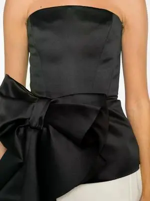 Viktor & Rolf Bow-embellished Top - Black