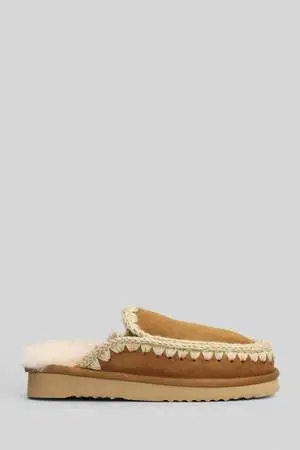 Mou Eskimo Slipper-mule - Brown