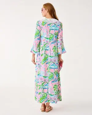 Lilly Pulitzer® Ocleppo V-neck Maxi Caftan