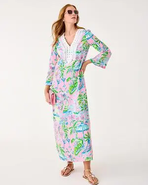 Lilly Pulitzer® Ocleppo V-neck Maxi Caftan