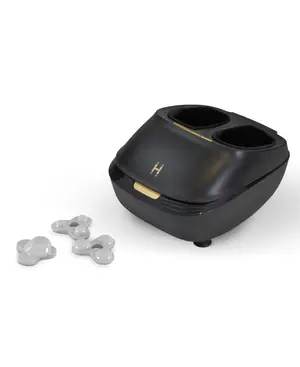 HOMEDICS Modmassage Shiatsu Air Foot Massager With Heat - Black