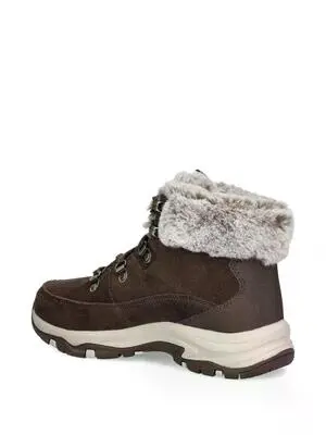 Sketchers Lace-up Boots - Brown