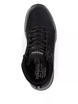 Sketchers Trail Destination Lace-up Sneakers - Black