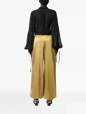Nina Ricci Pleated Palazzo Pants
