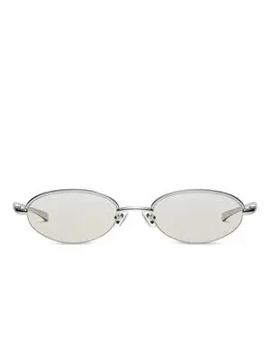 GENTLE MONSTER Kota 02 Oval-frame Sunglasses - Silver