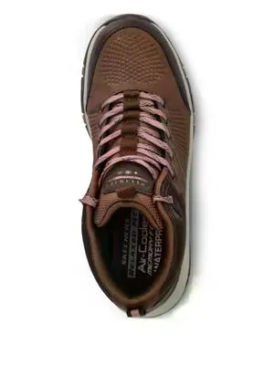 Sketchers Trail Destination Lace-up Sneakers - Brown