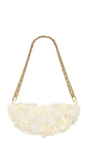 PatBO Bruma Flower Bag - Off White