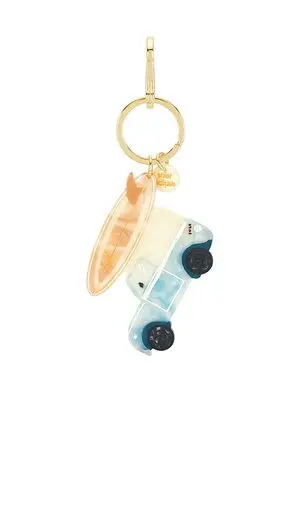 SOLAR ECLIPSE Hand-painted Bag Charm + Keychain