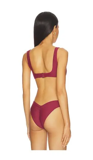 MONTCE Sporty Kaia Bikini Top - Maroon