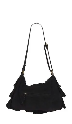 Free People Rae Ruffle Shoulder Bag