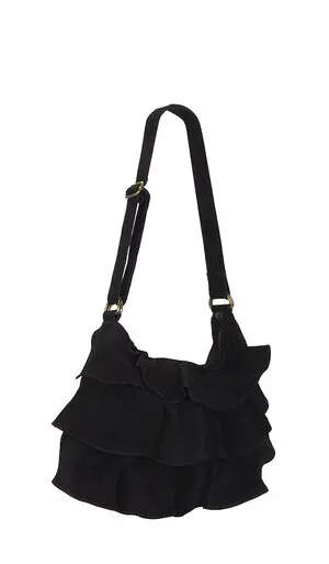 Free People Rae Ruffle Shoulder Bag