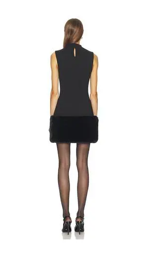 LOBA Dianne Mini Dress - Black
