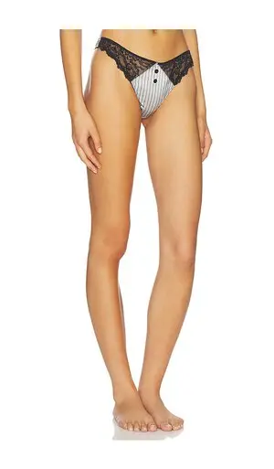 Fleur Du Mal Executive Thong In Grey
