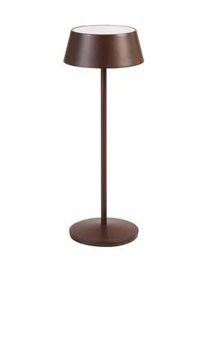 The Favorites Andria Rechargeable Table Light In Brown
