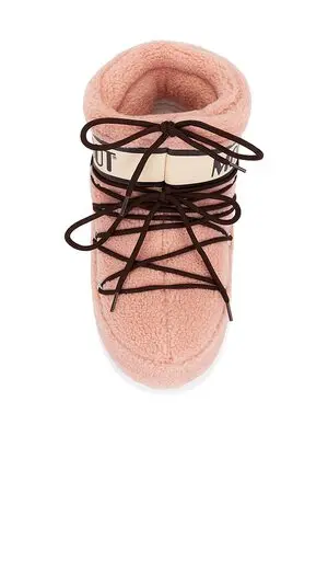 Moon Boot Icon Low Fleece Boots - Pink