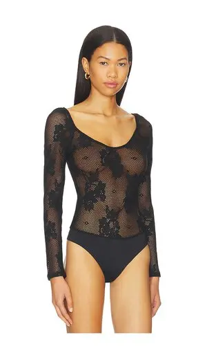 L'Agence Gwendolyn Long Sleeve Bodysuit