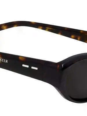 GENTLE MONSTER Monica 19 Oval-frame Sunglasses - Black