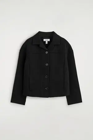Cos Boxy Jersey Jacket