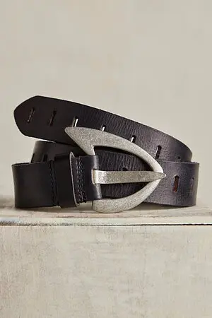 Free People We The Free Noa Leather Belt - Black