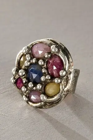 MIKAL WINN Sapphire Statement Ring