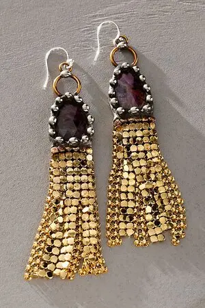 MIKAL WINN Stone Dangle Earrings