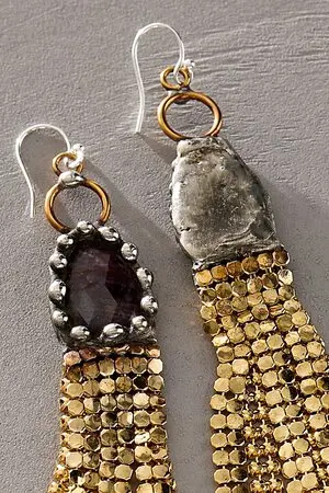 MIKAL WINN Stone Dangle Earrings