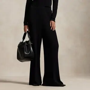 Ralph Lauren Mini-cable Wide-leg Pant