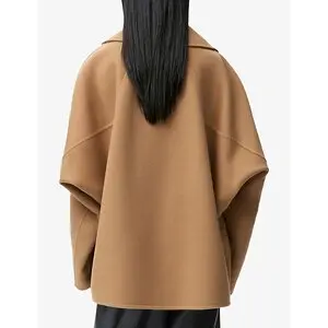 Loewe Double-breasted Notched-collar Wool Jacket