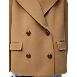 Loewe Double-breasted Notched-collar Wool Jacket