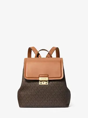 Michael Kors Logo Backpacks For Women