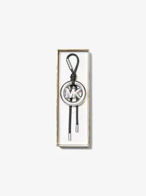 Michael Kors Leather Mk Pop Charm In By - Black