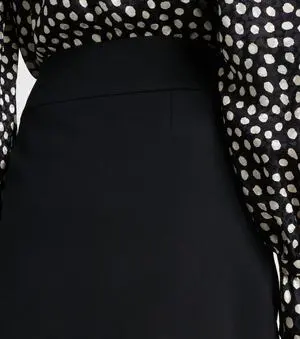 Chloé High-rise Cotton Miniskirt - Black