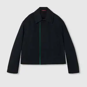 Gucci Gabardine Jacket - Black