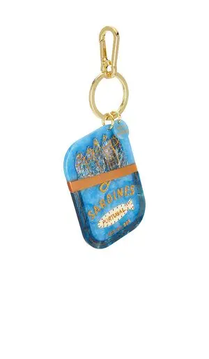 SOLAR ECLIPSE Hand-painted Sardines Bag Charm Keychain