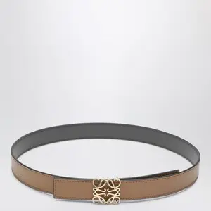 Loewe Reversible Anagram Belt - Brown