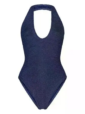 PARAMIDONNA Julia Open-back Swimsuit - Blue